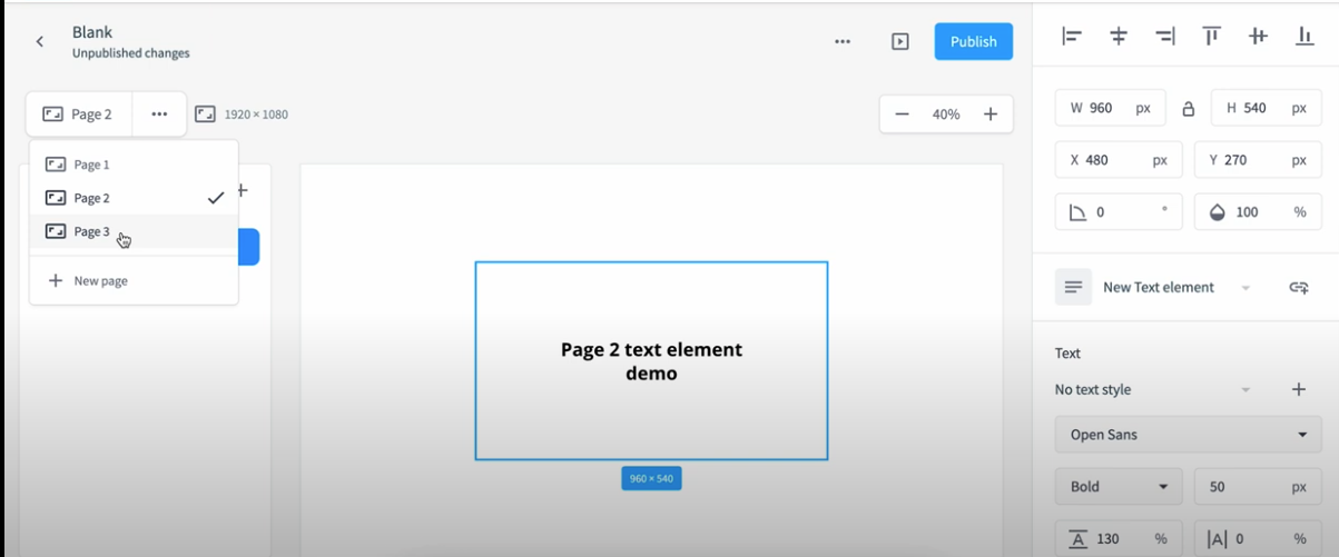 Create and Manage Multi Pages in Studio – Bynder Support