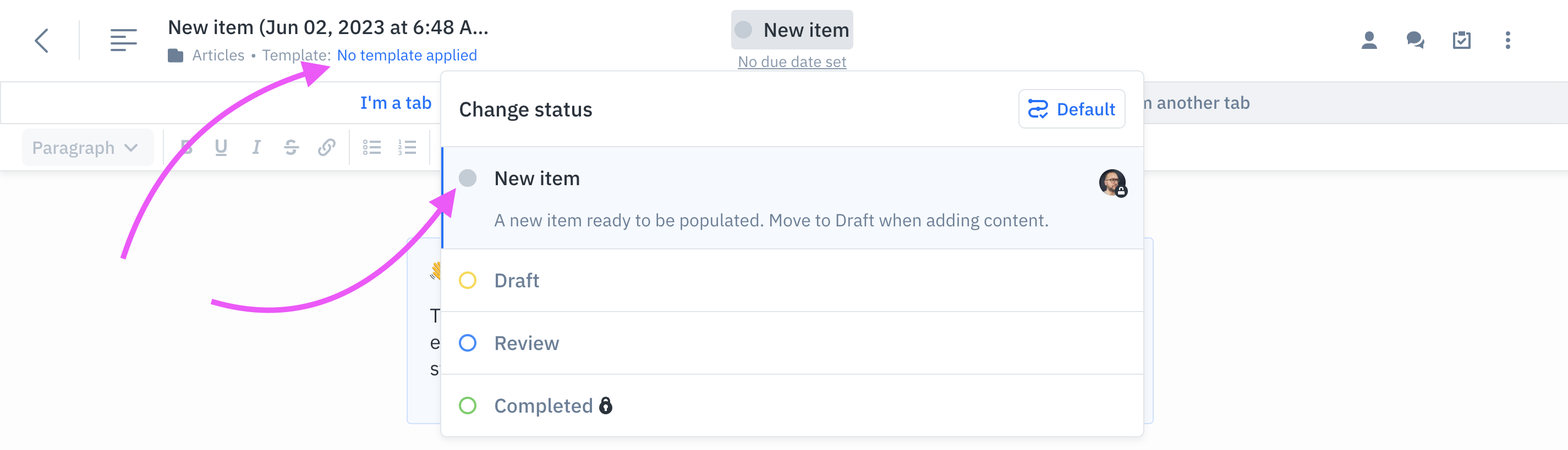 Duplicate a Revision to a New Item in Content Workflow – Bynder Support