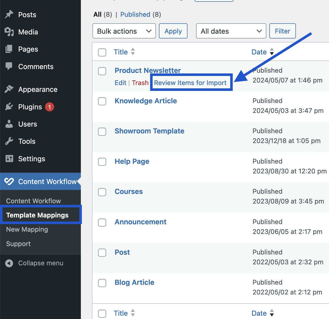 WordPress Integration in Content Workflow – Bynder Support