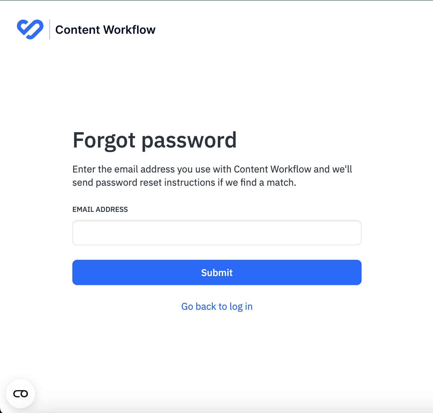 Reset Password in Content Workflow – Bynder Support