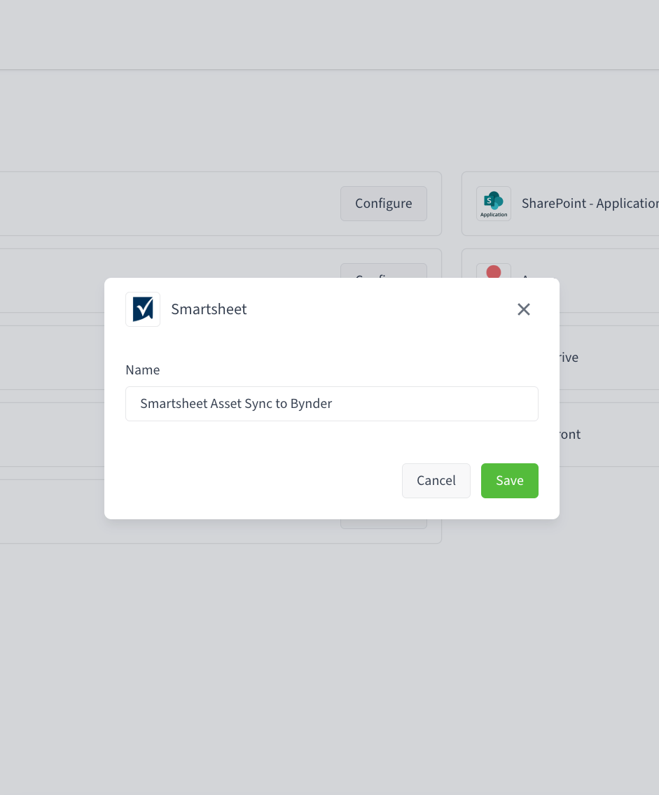 How To Enable And Use The Smartsheet Integration – Bynder Support