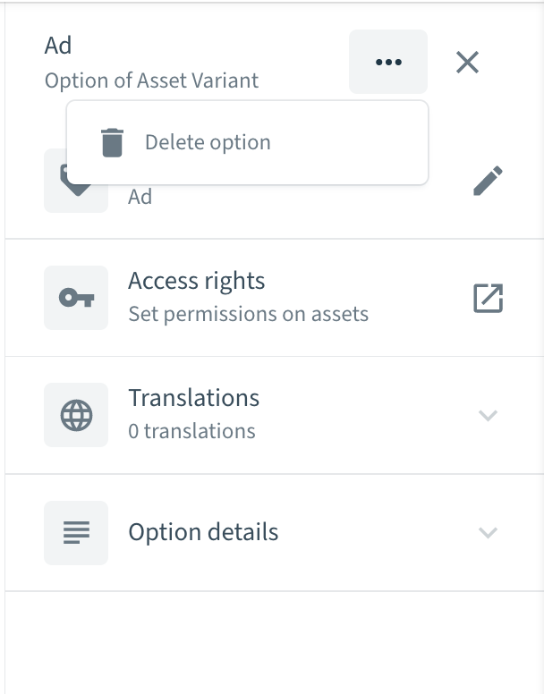 Edit and Delete Metaproperty Options – Bynder Support