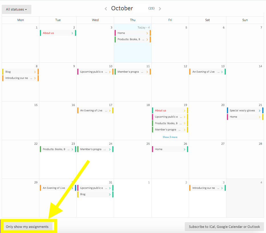 How To Set Due Dates And View The Calendar In Content Workflow – Bynder ...
