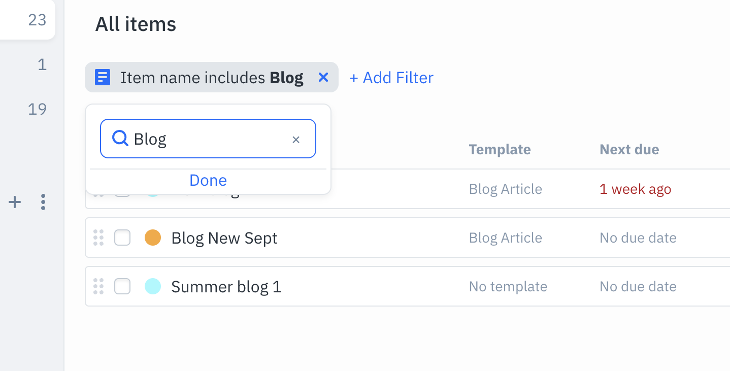 Searching for Projects in Content Workflow – Bynder Support