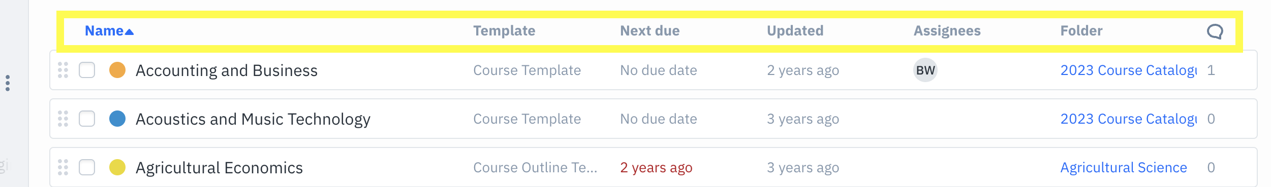 Searching for Projects in Content Workflow – Bynder Support