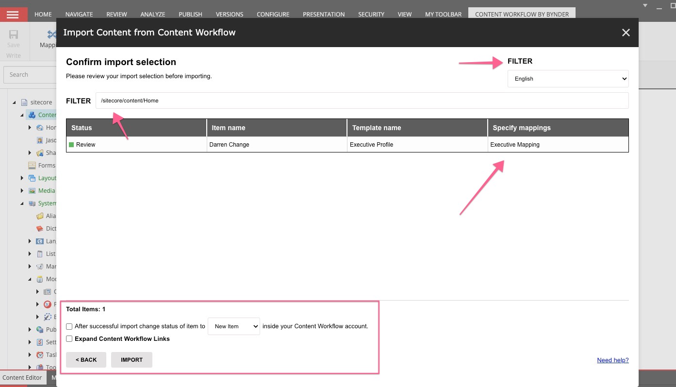 Sitecore Integration In Content Workflow Bynder Support