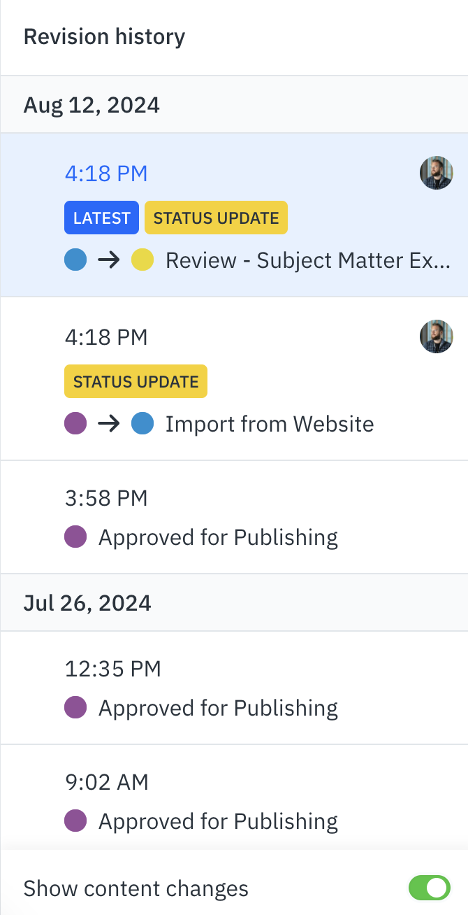 Working with Items in Content Workflow – Bynder Support