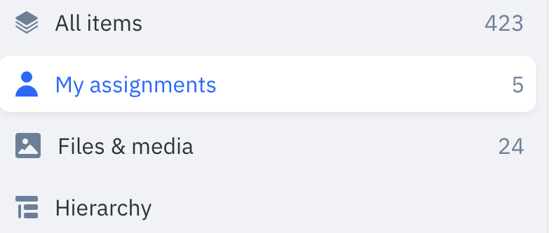 Working with Items in Content Workflow – Bynder Support