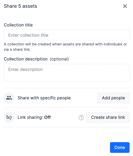 Share Assets in your Portal – Bynder Support